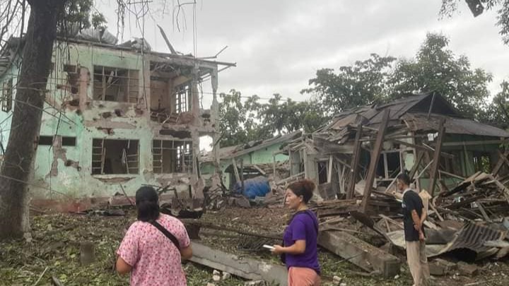 Junta Airstrike Hits Schools and Education Office in Hsenwi - Shan ...